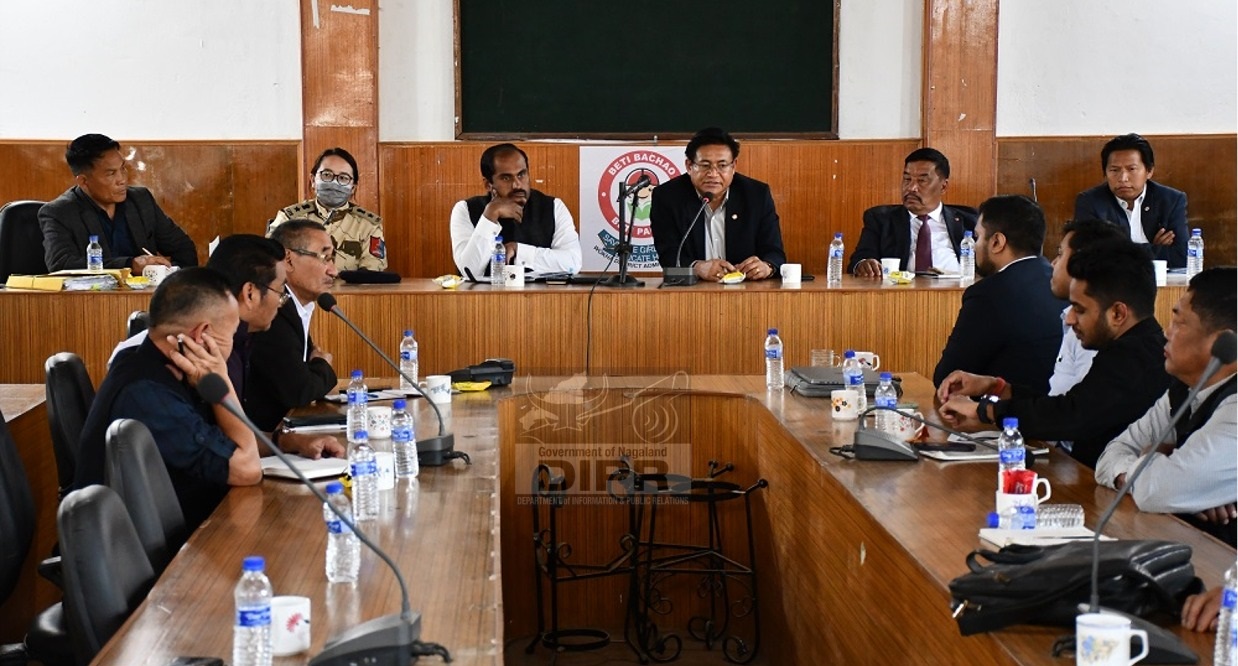 WOKHA DPDB MEETING HELD | DIPR Nagaland-Department of Information & Public Relations, Nagaland